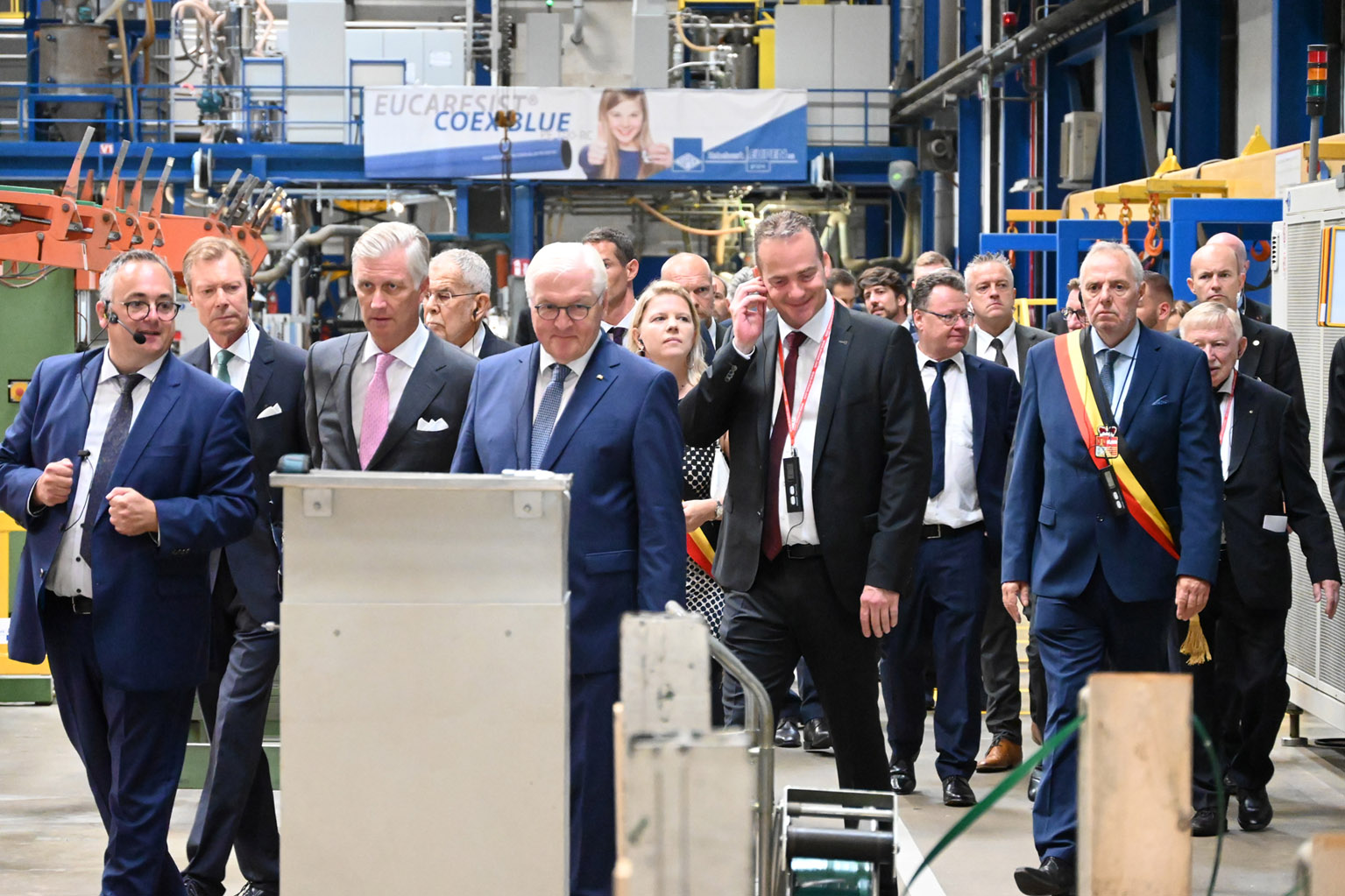 Besuch der deutschsprachigen Staatsoberhäupter in Eupen - Eupen FOAM